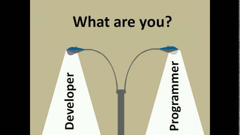 Apa Perbedaan antara Developer dan Programmer?-