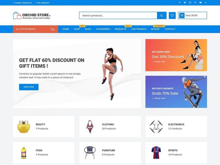 37 Template WordPress Toko Online Gratis Terbaik 2021-