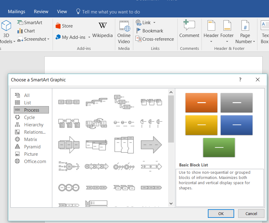 Cara Membuat Flowchart Di Word