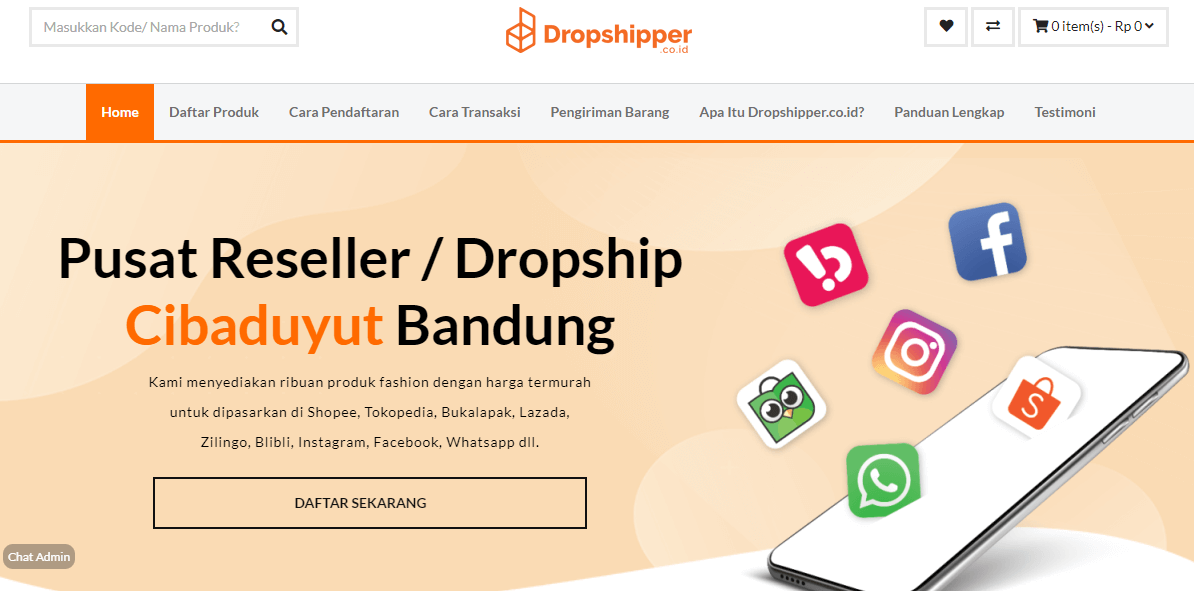 8 Platform Dropship Terbaik untuk Memulai Jualan Online