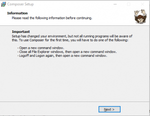Cara Install Composer di Windows