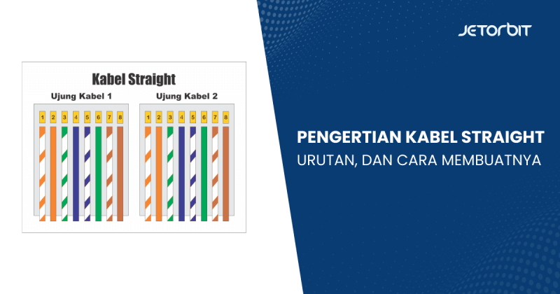Pengertian Kabel Straight, Urutan, dan Cara Membuatnya