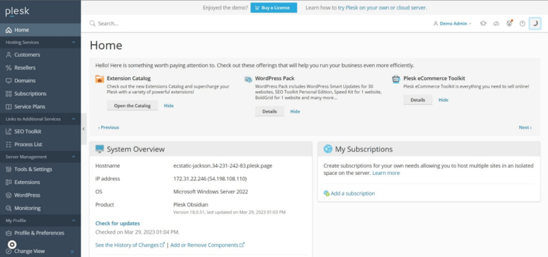 Yuk Kenali Lebih Detail tentang Plesk Control Panel!