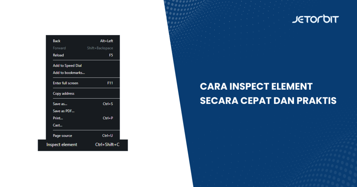 Cara Inspect Element secara Cepat dan Praktis