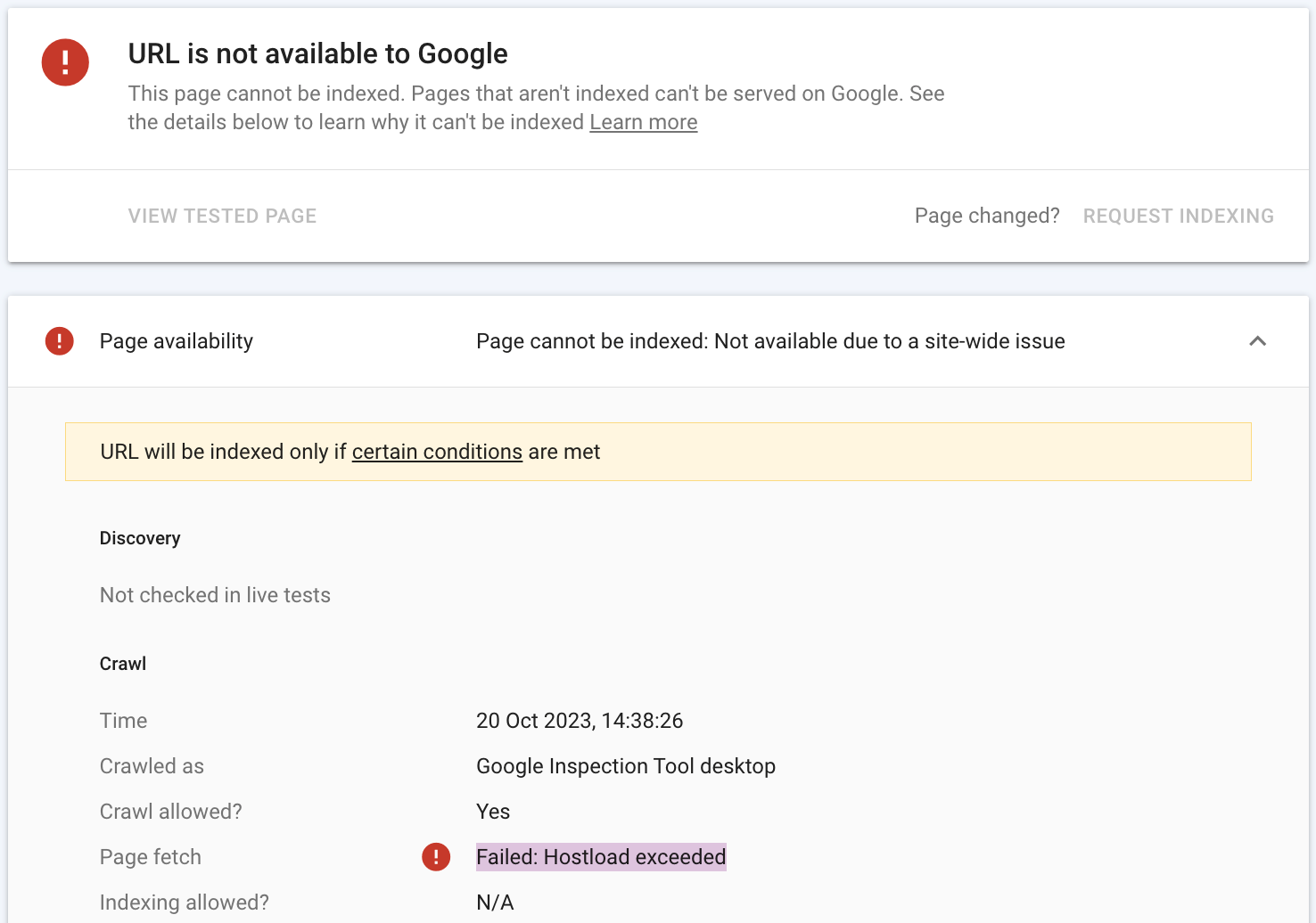 Issue Hostload Exceeded Saat Indexing Google Search Console Issue Hostload Exceeded Saat Indexing Google Search Console