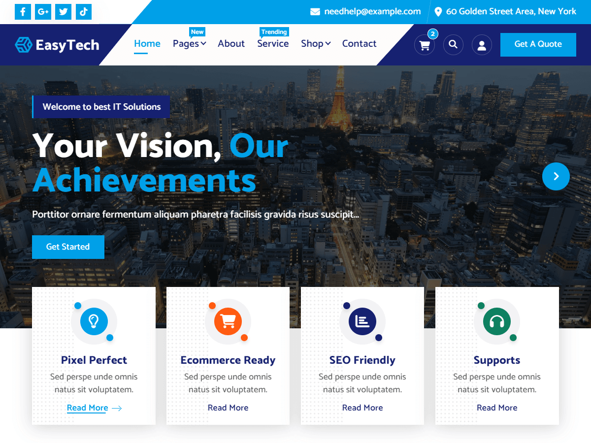 25+ Rekomendasi Template WordPress Company Profile