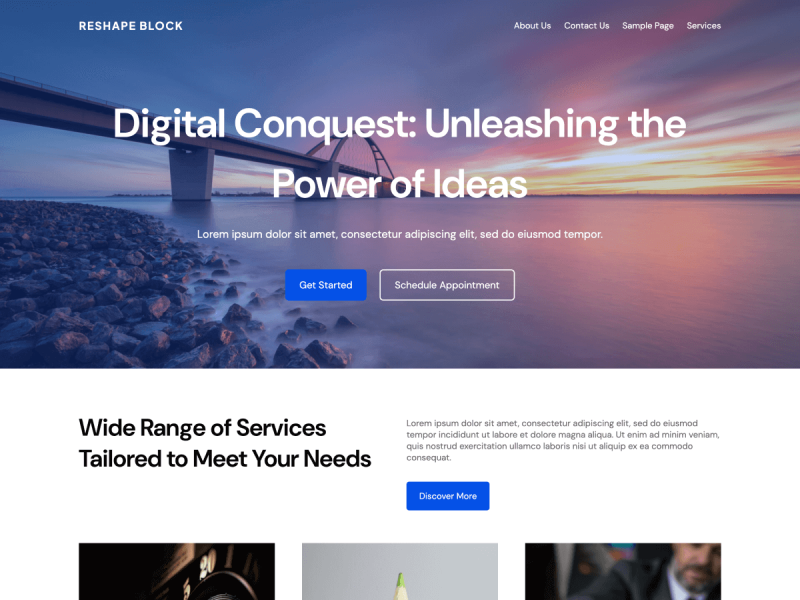 25+ Rekomendasi Template WordPress Company Profile