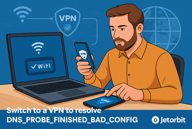 Cara Mengatasi DNS_PROBE_FINISHED_BAD_CONFIG Error Code (7 Cara) - Jetorbit Blog