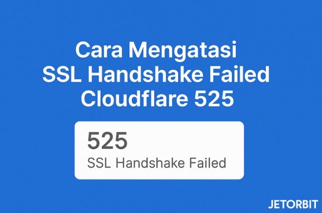 Cara Mengatasi SSL Handshake Failed Cloudflare 525 - Jetorbit Blog