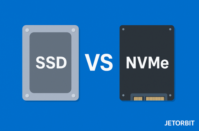 SSD vs NVMe: Perbedaan, Kelebihan, dan Mana yang Tepat Dipilih? - Jetorbit Blog