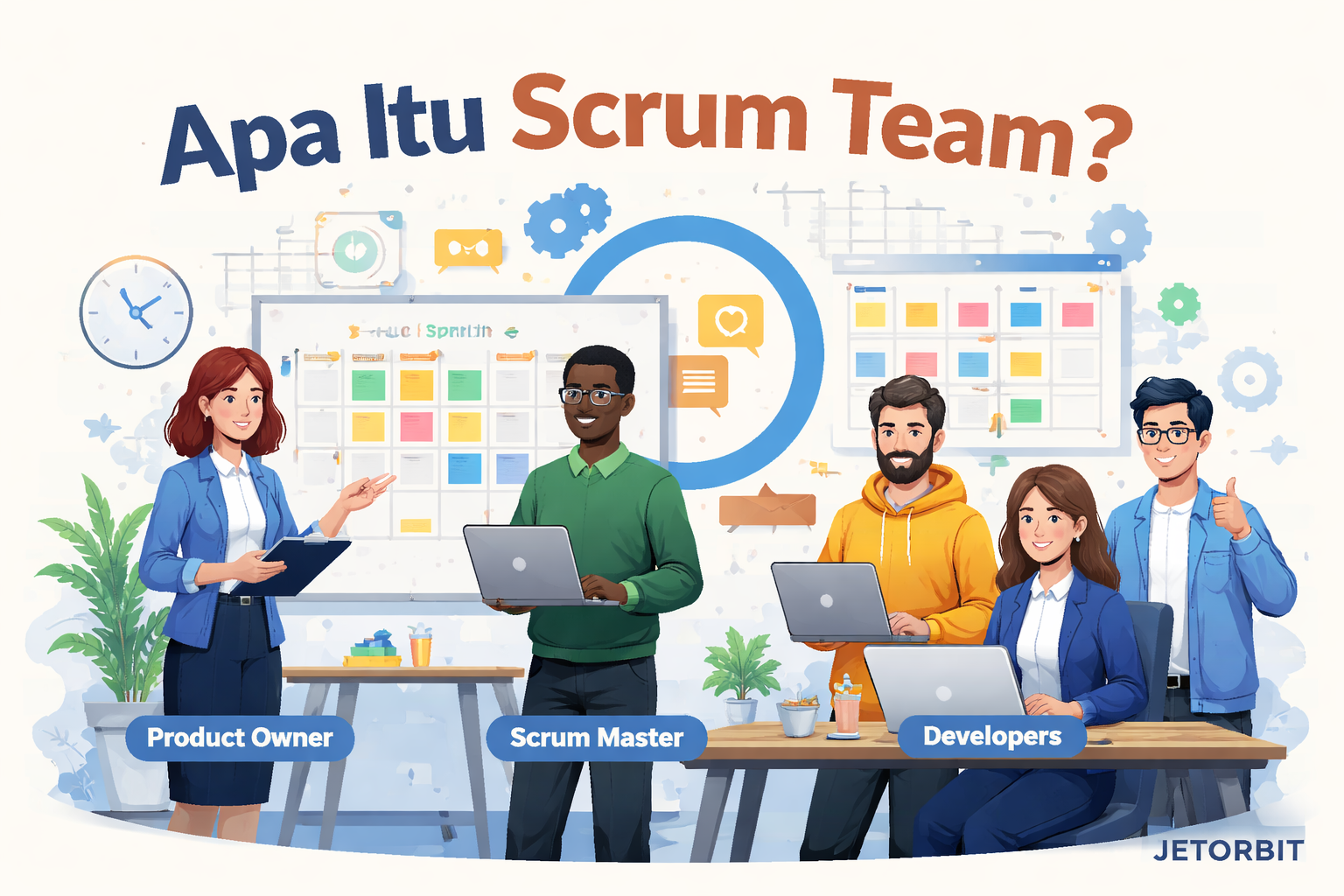Apa Itu Scrum Team? Pengertian, Peran, dan Cara Kerjanya - Jetorbit Blog