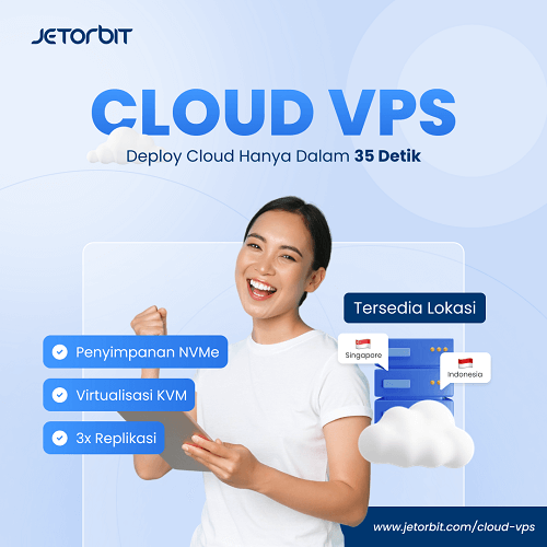 Cloud VPS Jetorbit - 100% NVMe - VPS Indonesia Terbaik