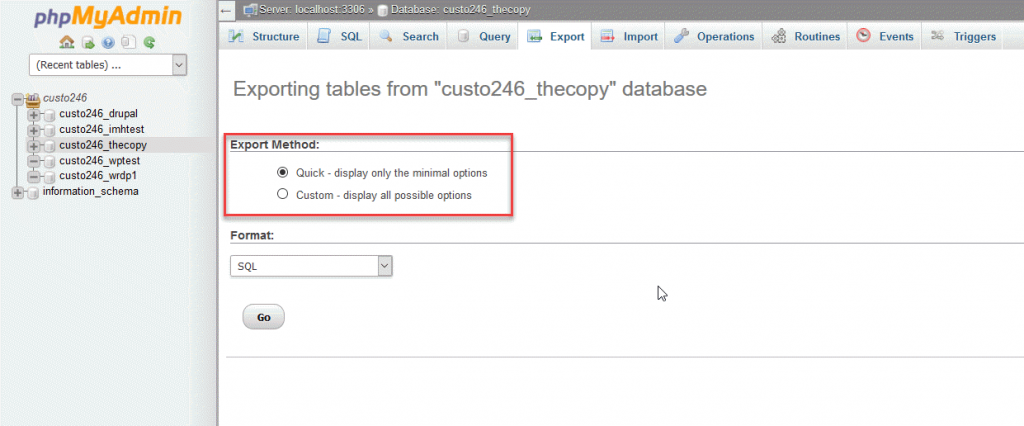 Cara Ekspor Database menggunakan phpMyAdmin - Panduan Hosting Jetorbit