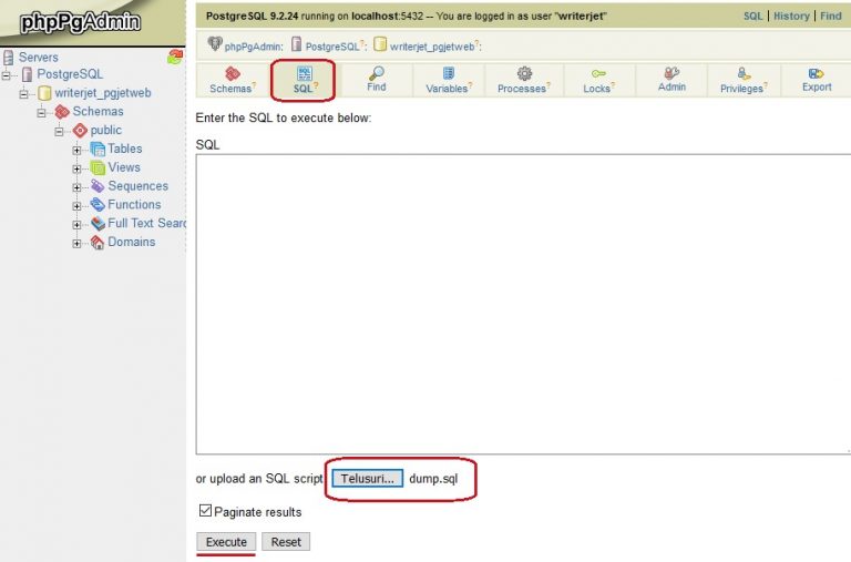 Cara Membuat, Import dan Export Database PostgreSQL di Cpanel - Panduan ... Cara Membuat, Import dan Export Database PostgreSQL di Cpanel - Panduan ...