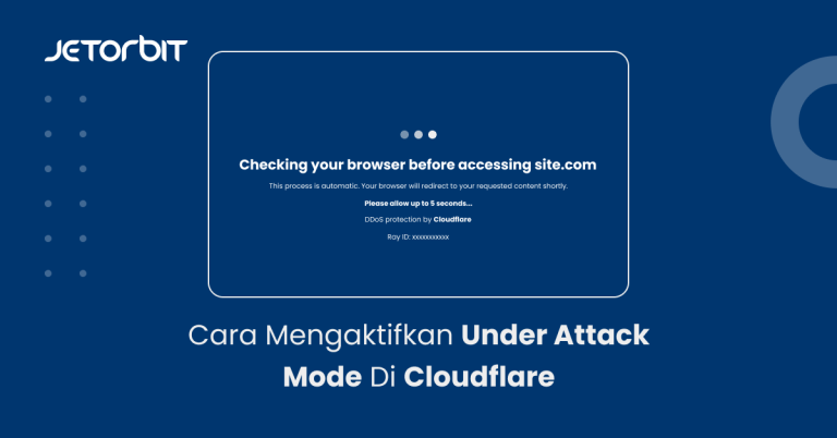 Cara Mengaktifkan Under Attack Mode di Cloudflare - Panduan Hosting ...