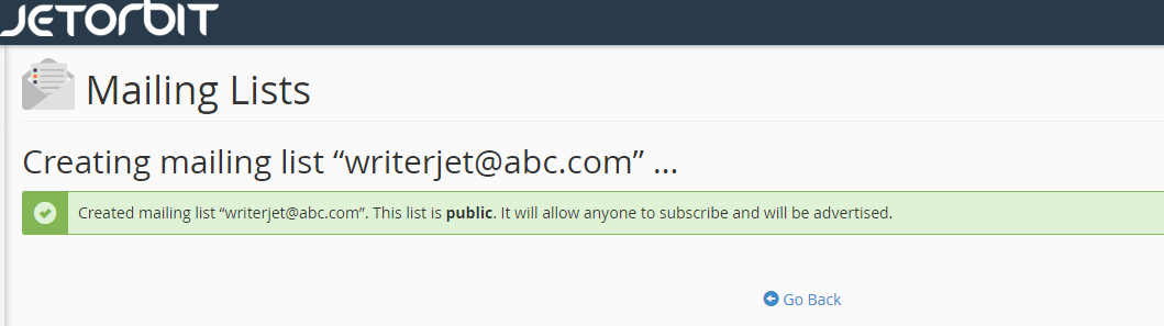 Cara Membuat Mailling List di CPanel - Panduan Hosting Jetorbit