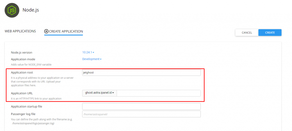 Cara Install Ghost di Cpanel Menggunakan Node.js - Panduan Hosting Jetorbit