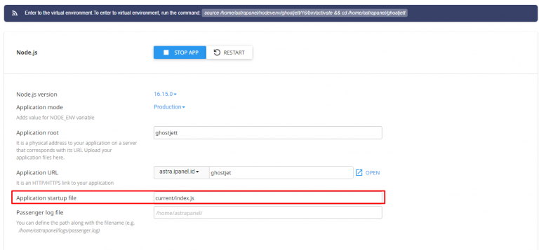 Cara Install Ghost di Cpanel Menggunakan Node.js - Panduan Hosting Jetorbit