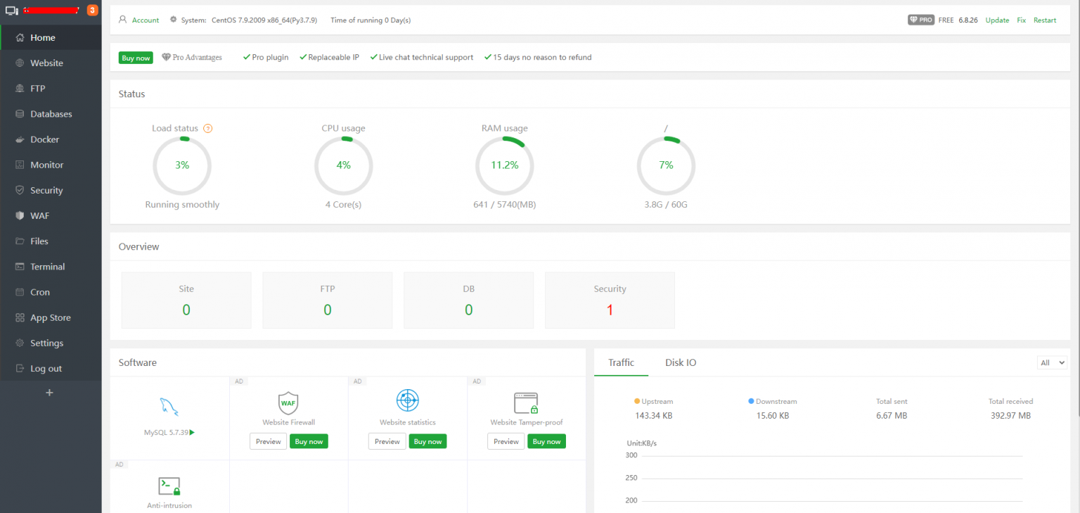 Cara Instal Control Panel aaPanel di CentOS,debian atau Ubuntu ...