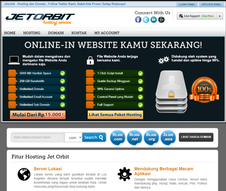 Cara Cek Umur Domain Website dan Blog - Panduan Hosting Jetorbit