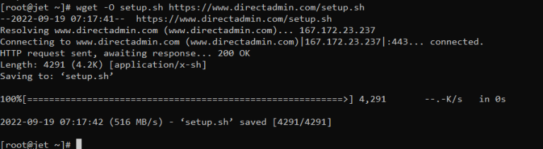 Tutorial Lengkap Instalasi Directadmin Pada VPS Linux - Panduan Hosting Jetorbit