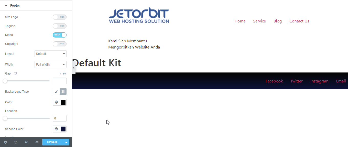 Buat Website Company Profile dengan WordPress dan Elementor