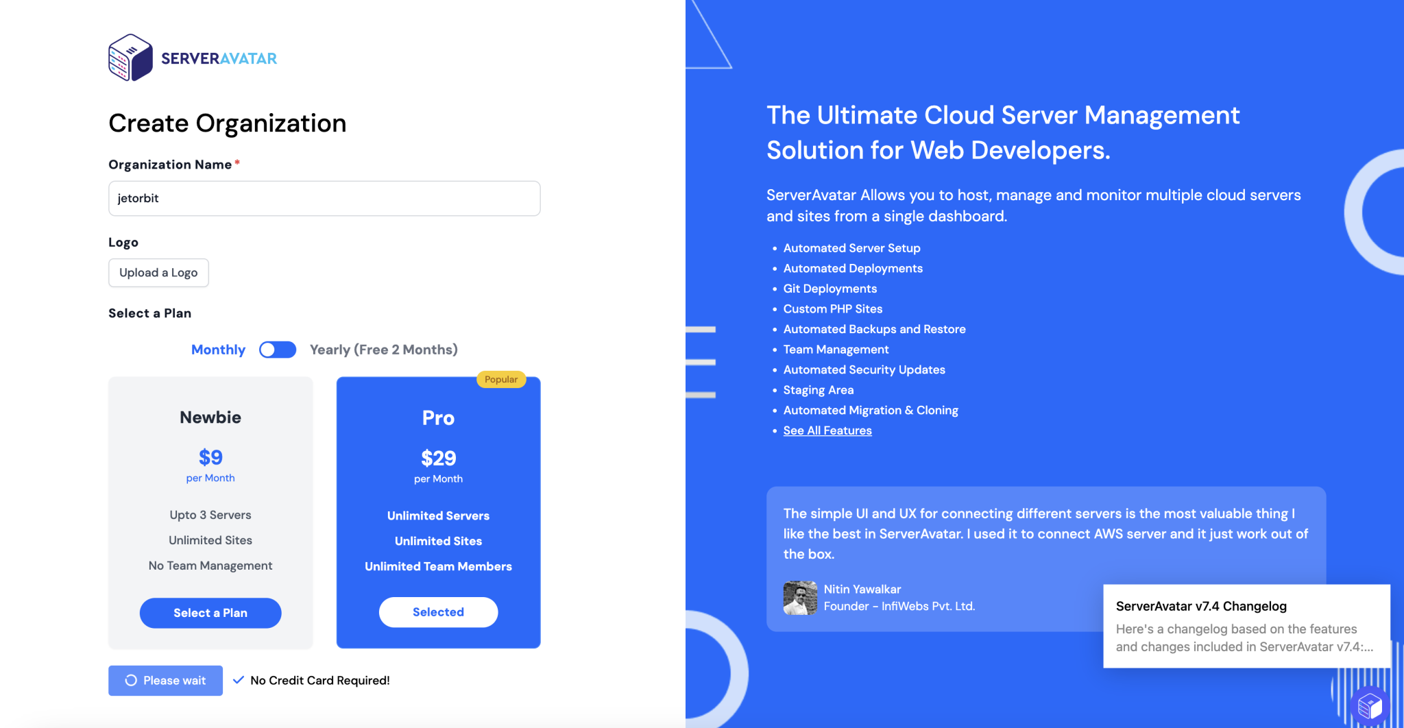Cara Install dan Konfigurasi ServerAvatar Untuk WordPress Pada VPS - Panduan Hosting Jetorbit