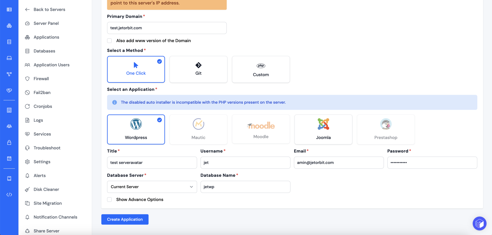 Cara Install dan Konfigurasi ServerAvatar Untuk WordPress Pada VPS - Panduan Hosting Jetorbit