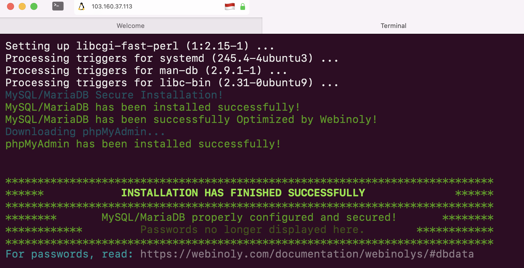 Cara Install LEMP Menggunakan Webinoly di Ubuntu dan test Instalasi ...