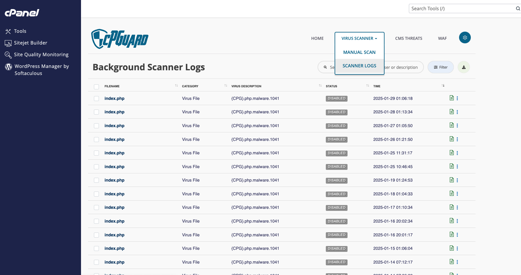 Cara Scan Website dari Malware Menggunakan CPguard - Panduan Hosting Jetorbit